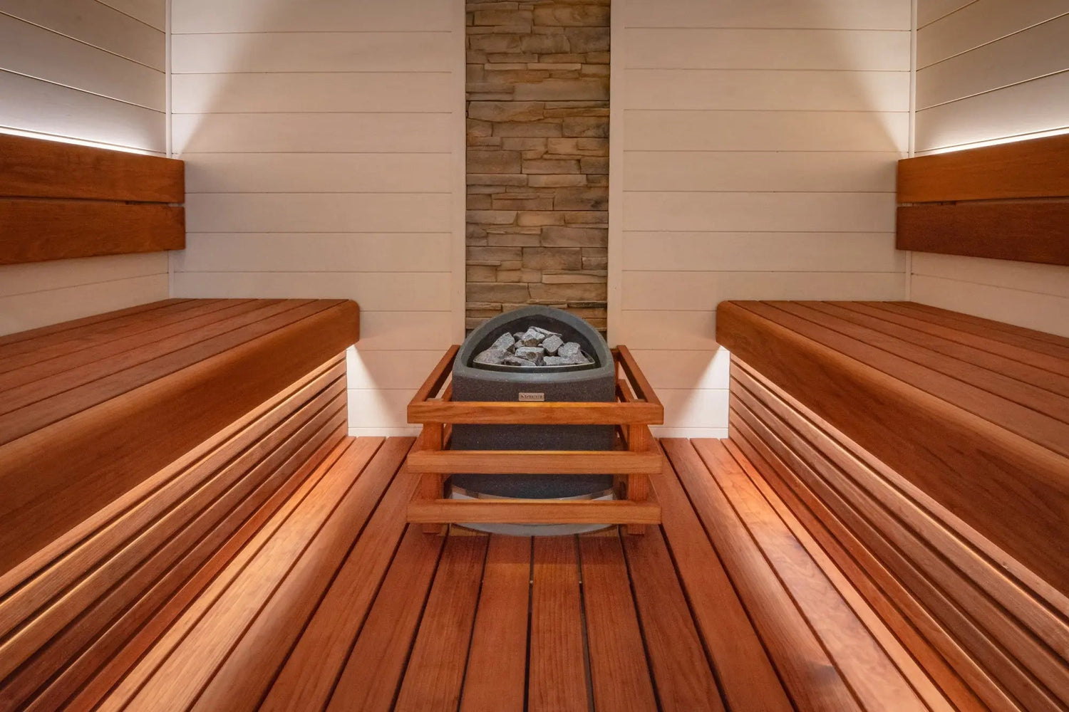 Sauna Lighting Trends, LED Hidden Sauna Lighting | Finnmark Sauna