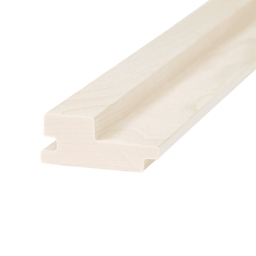 Aspen Sauna Wood Cladding Step 64mm (Pack of 4) by Finnmark Sauna