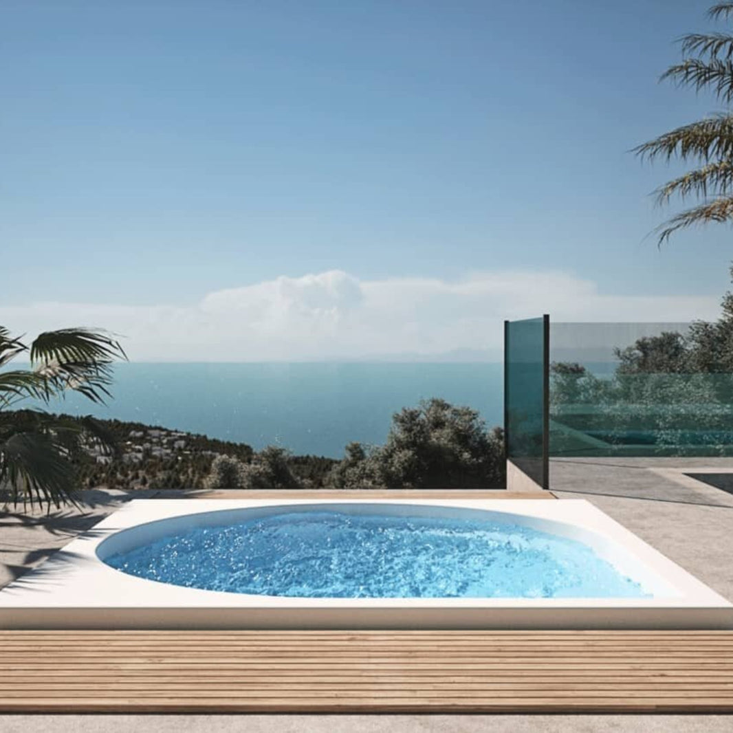 Drop Lähde Outdoor Hot Tub by Drop Spa | Finnmark Sauna