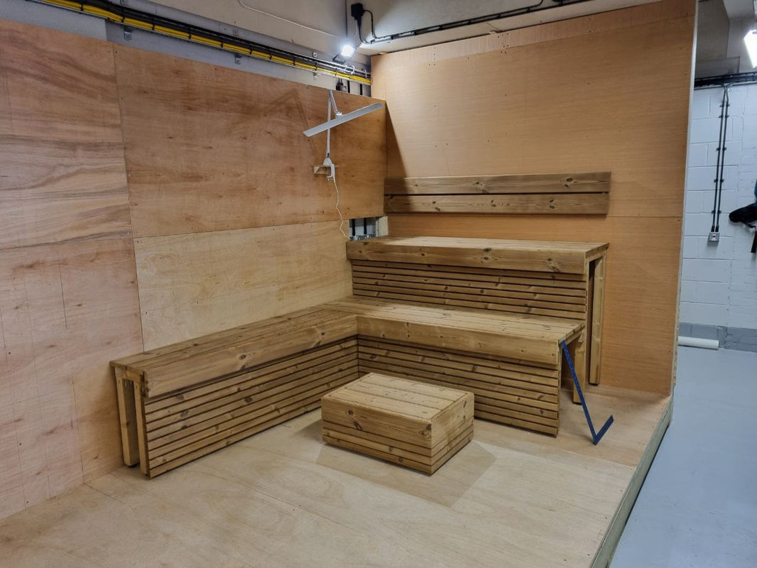 Sauna Bench Design & Fabrication