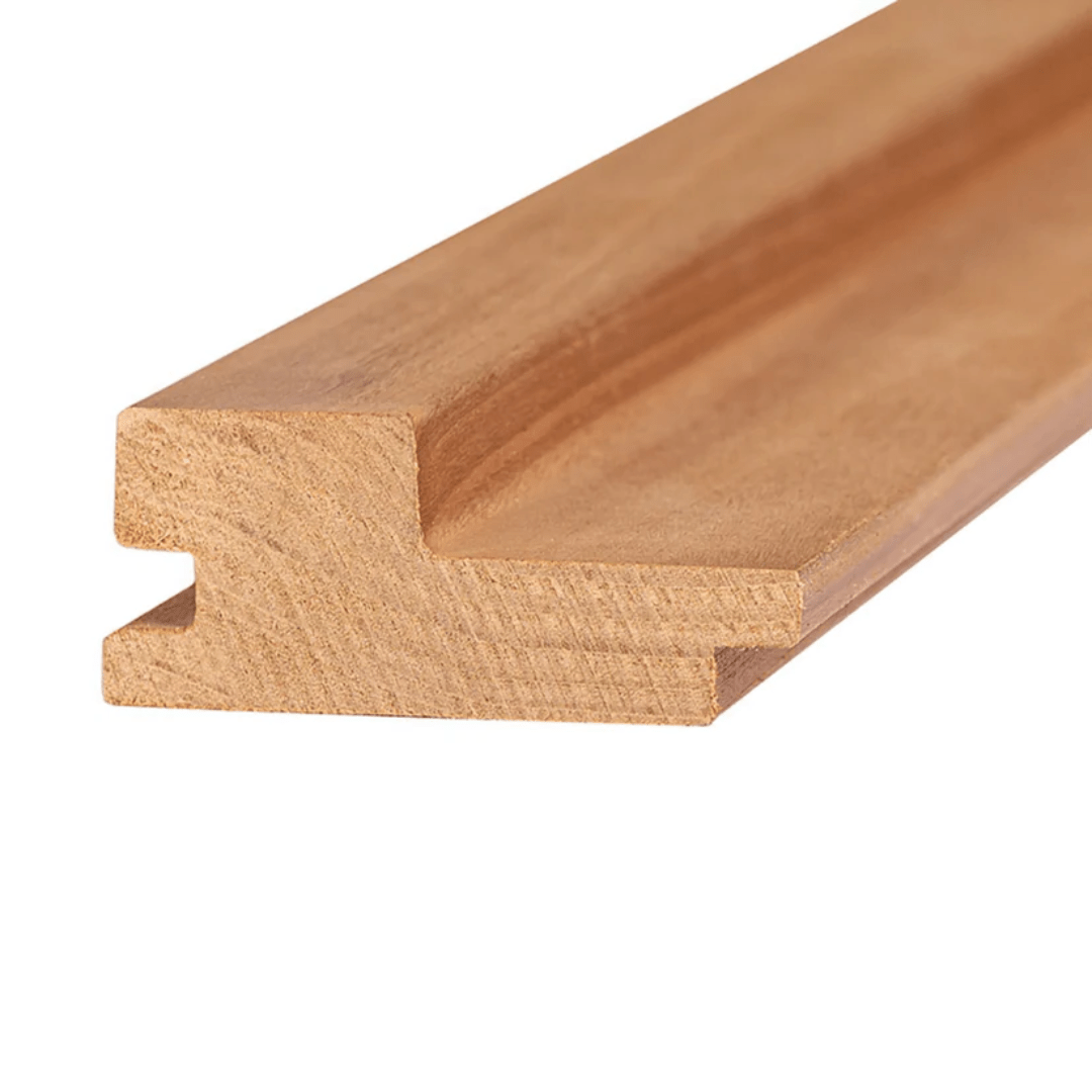 Thermo Aspen Sauna Wood Cladding Step 64mm (Pack of 4) by Finnmark ...