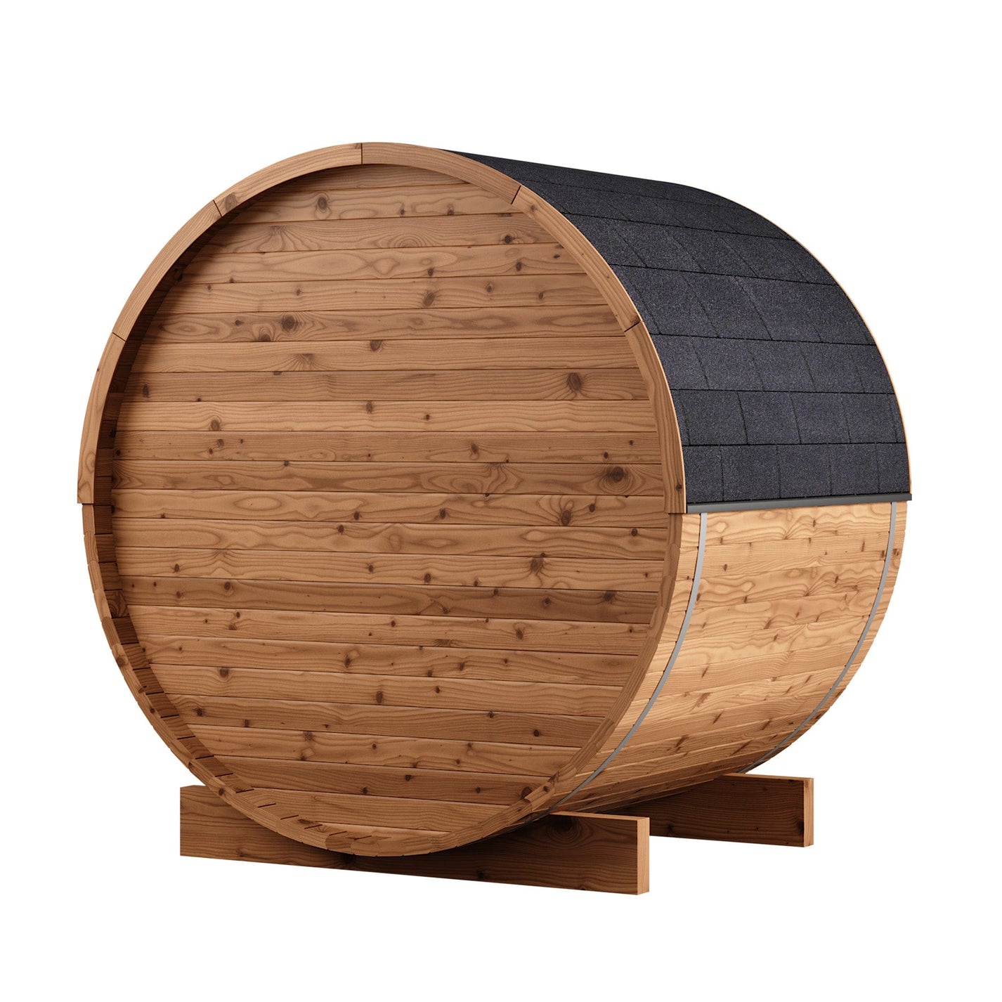 Thermo Wood Barrel Sauna - Micro | Finnmark Sauna