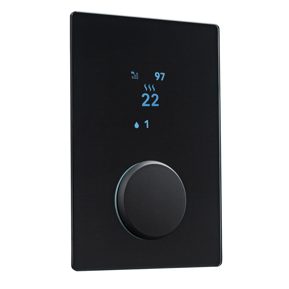 UKU Wi-Fi Control Unit Glass Black by HUUM | Finnmark Sauna