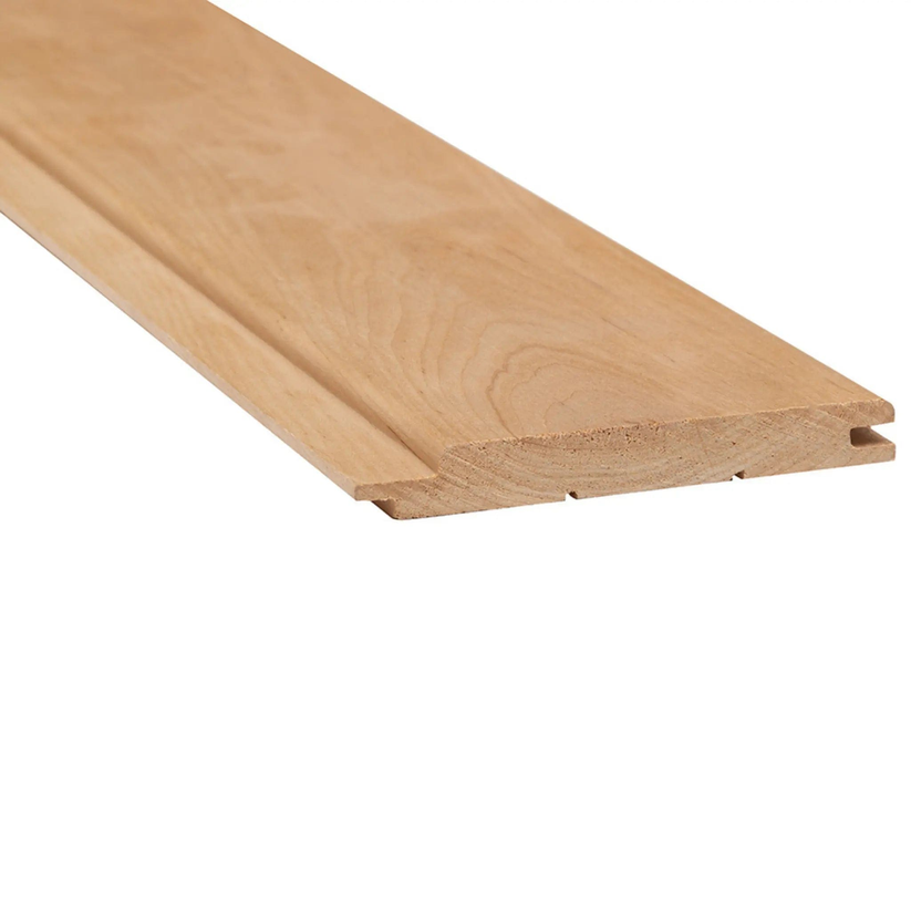 Alder Sauna Wood Cladding STP 90mm (Pack of 6)