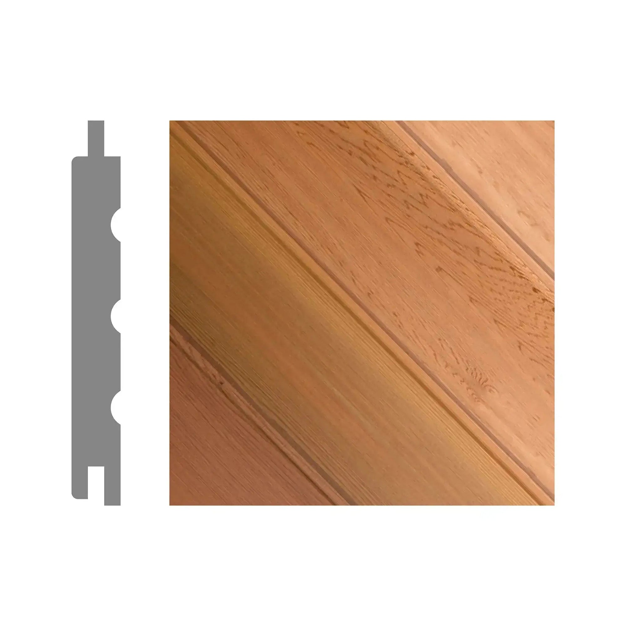 Cedar Sauna Wood Cladding Kallio 17x90mm (Pack of 5)