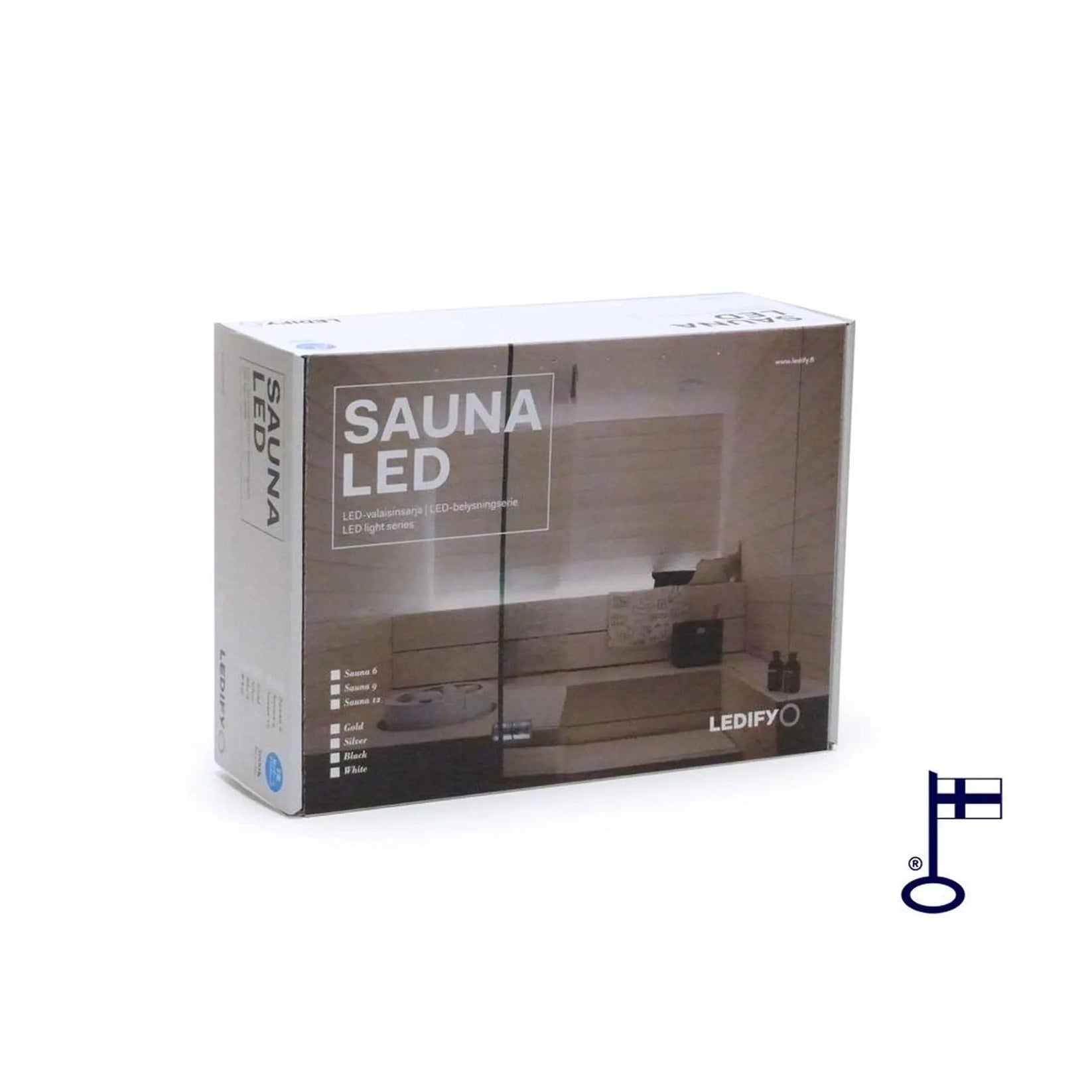 SaunaLED sauna lighting system - Sauna Safe | Finnmark