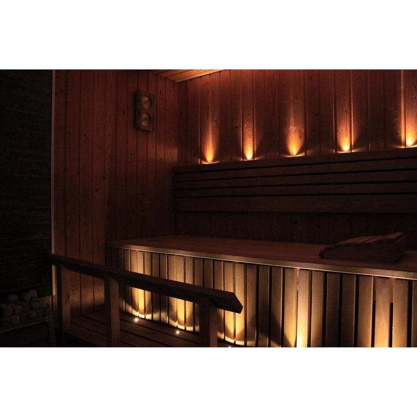SaunaLED sauna lighting system - Sauna Safe | Finnmark