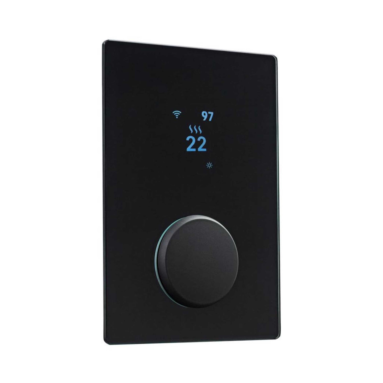 UKU Wi-Fi Control Unit Glass Black by HUUM | Finnmark Sauna